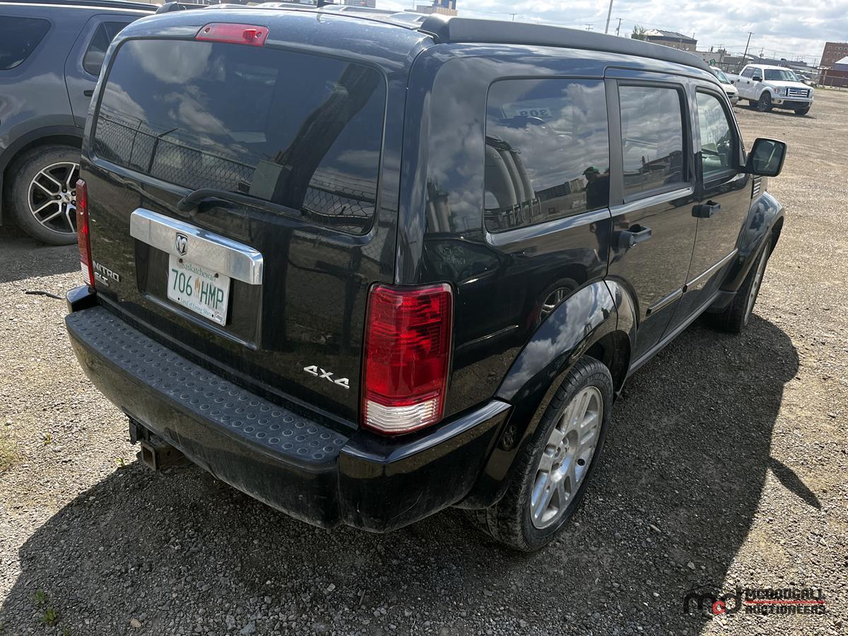 IMPOUND UNIT: 2008 Dodge Nitro SUV (Black)